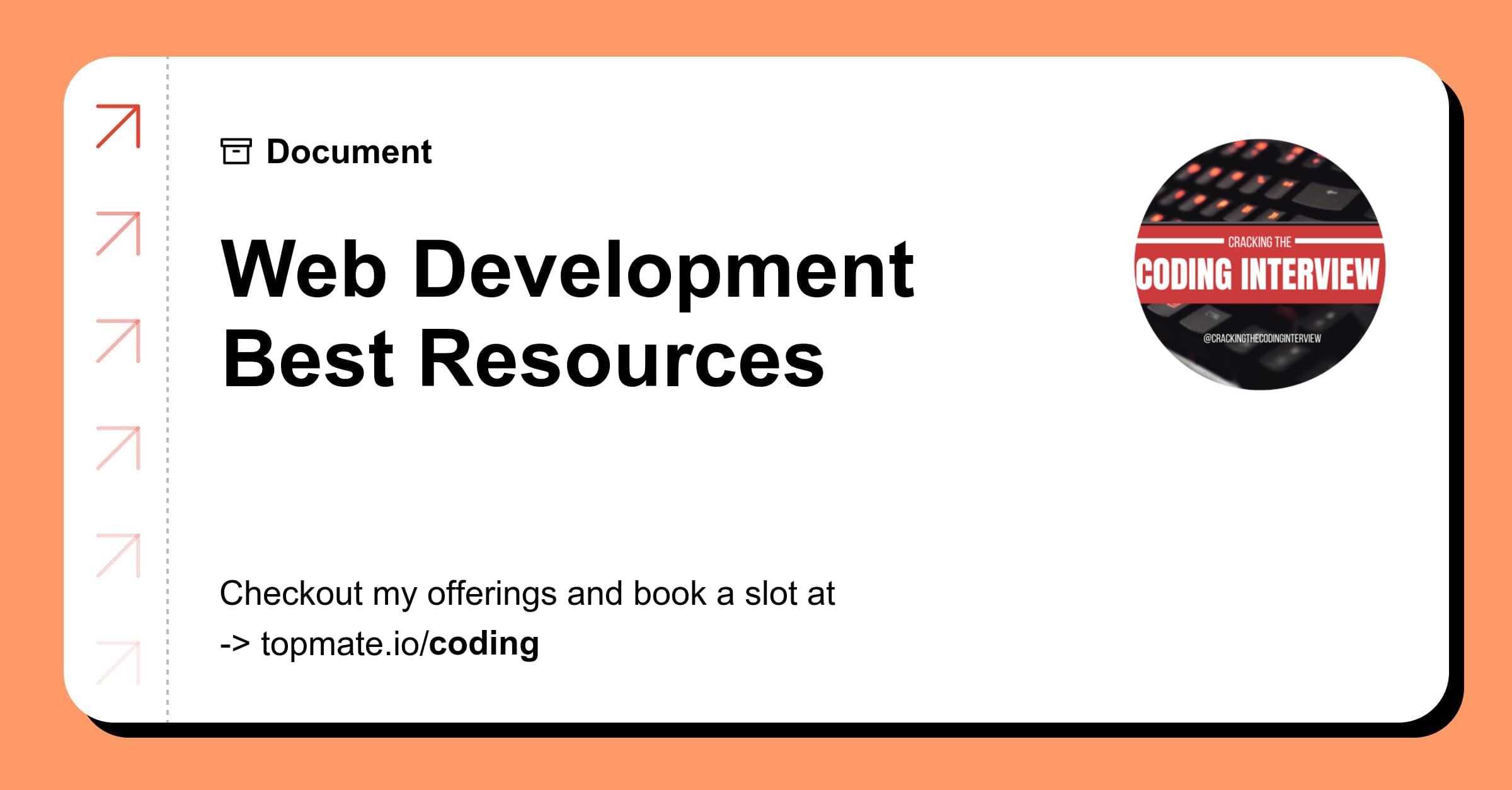 Web Development Best Resources with Coding Interview